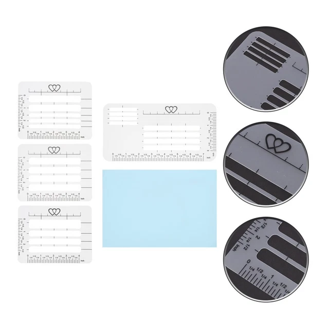 SET OF 4 Envelope Template Card Making Supplies Envelopes Greeting Tool ...