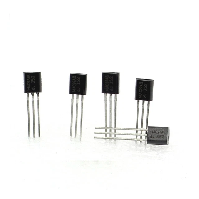 5X TRIAC MAC97A8 97A8 bi-directionel 600V 0.6A - To-92 - 129tri002 EUR ...