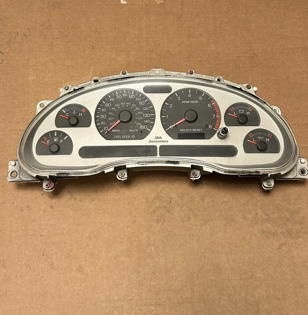1999 FORD MUSTANG GT 35th anniversary 150 Mph Gauge cluster speedometer ...