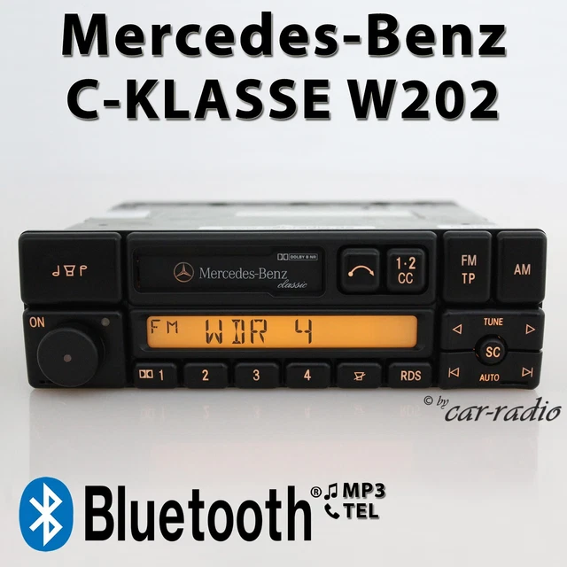ORIGINAL MERCEDES W202 Radio Classic BE1150 Bluetooth Radio MP3 S202 C ...