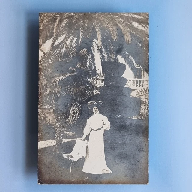 EDWARDIAN ACTRESS POSTCARD Real Photo C1910 Social History Paris Elegant Lady £7.85 - PicClick UK