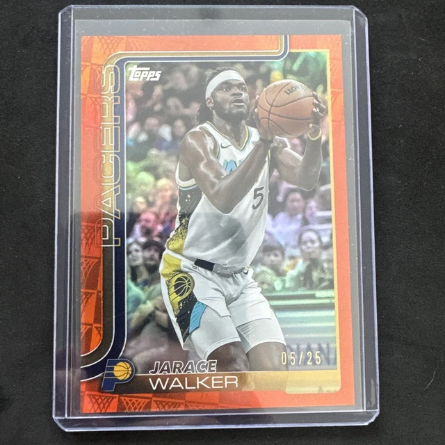 JARACE WALKER 2025-26 Topps Orange Foil /25 £1.13 - PicClick UK