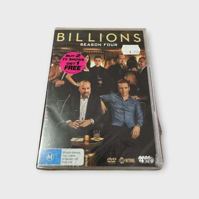 BILLIONS SEASON 4 Paul Giamatti Damian Lewis Maggie Siff New Sealed ...