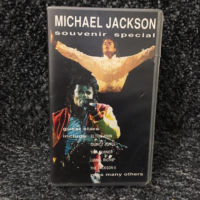 VHS VIDEO TAPE Michael Jackson Souvenir Special PAL Includes Additional ...