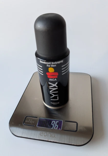 VINTAGE LYNX INCA Deodorant Bodyspray 90's Faberge DISCONTINUED ...