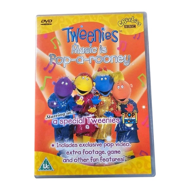 TWEENIES DVD MUSIC is Pop-a-Rooney Kids CBeebies Fun Family ...