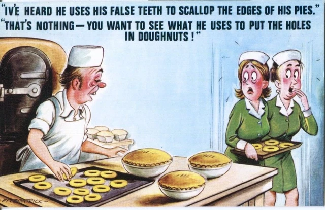 BAMFORTH SAUCY 'SEASIDE' Postcard 1970's 'Comic' series #220 unposted £ ...