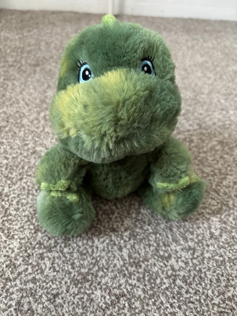 8” KEELECO ADOPTABLE World Eco Plush Stuffed Green Dinosaur Soft Toy £4.36 - PicClick UK