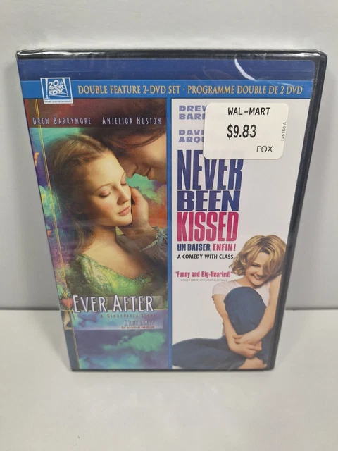 EVER AFTER / Never Been Kissed - Double Feature DVD 2010 NEW $12.99 ...