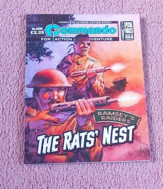 COMMANDO COMIC~THE RAT'S Nest (5365) Special Forces 1939-45 EUR 4,39 ...