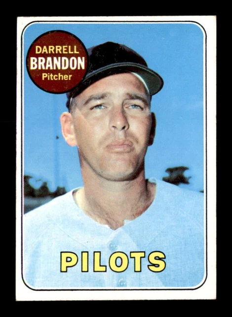 1969 TOPPS #301 Darrell Brandon EXMT/EXMT+ X2418735 EUR 1,69 - PicClick FR