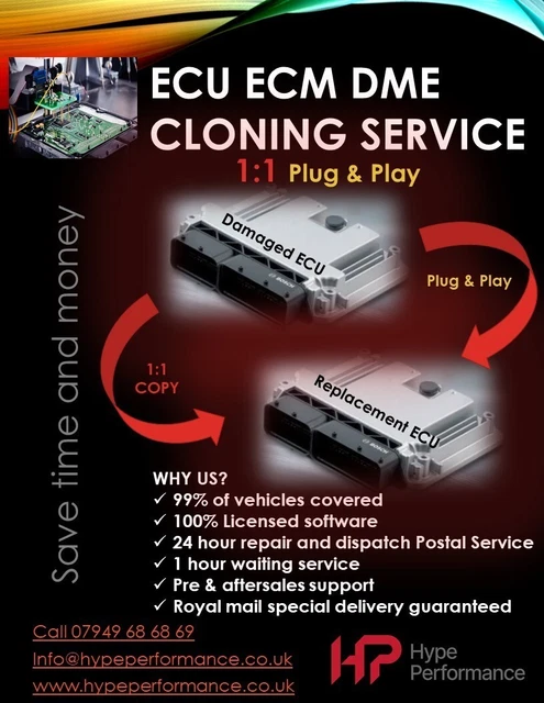 MERCEDES-BENZ ECU PCM Data Transfer / Cloning Service By Post 24Hrs ...