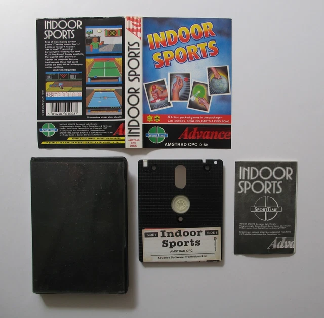 AMSTRAD CPC GAME amstrad game DISK game amstrad INDOOR SPORTS game DISK ...