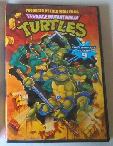 TEENAGE MUTANT NINJA TURTLES SEASON 9 dvd set REGION 1 cartoon 80's ...