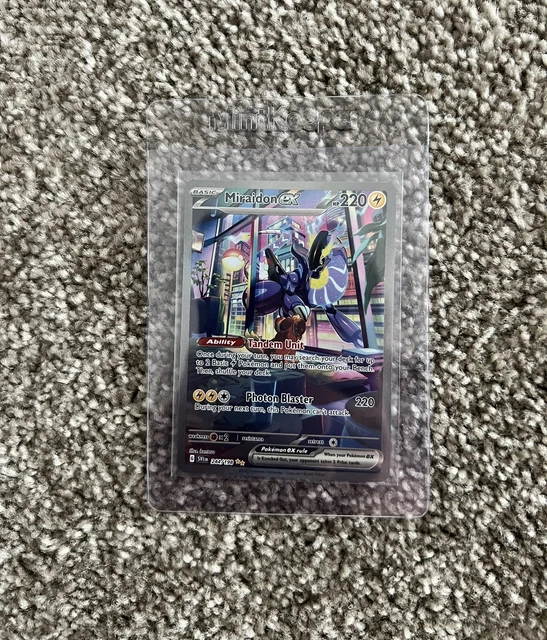 POKÉMON TCG MIRAIDON ex Scarlet & Violet Base Set 244/198 Holo Special ...