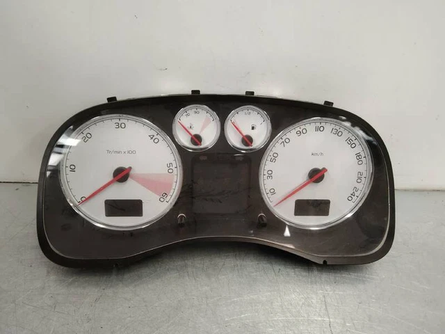 9661323180 TABLEAU DE bord compteur pour PEUGEOT 307 1.6 HDI 2004 ...