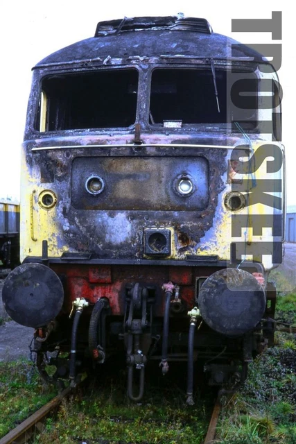 35MM SLIDE BR British Railways Diesel Loco Class 47 4703 1992 Hereford ...