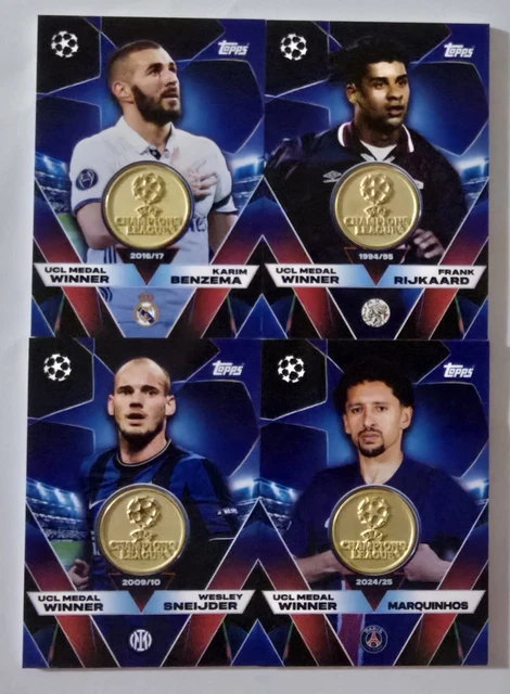 TOPPS MATCH ATTAX Champions League 25/26 - UCL Medal Winner Relic - Aussuchen EUR 29,99 ...