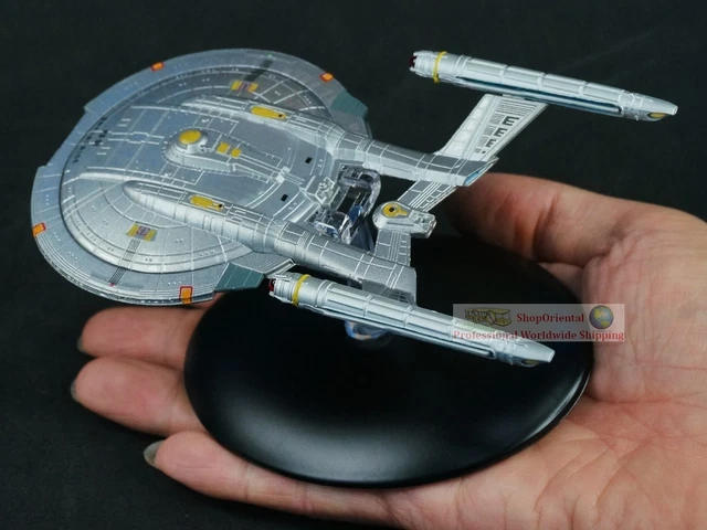 STAR TREK USS Enterprise NX-01 Eaglemoss Diecast Metal Model Starship ...