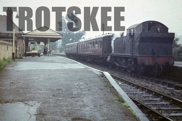 35MM SLIDE BR British Railways Steam Loco 4591 Class 4575 Launceston ...