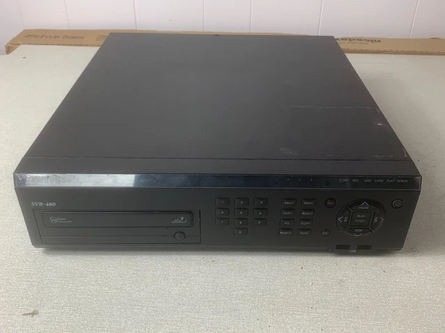 SAMSUNG SVR-480 4CH CCTV Recorder Disc Player £29.99 - PicClick UK