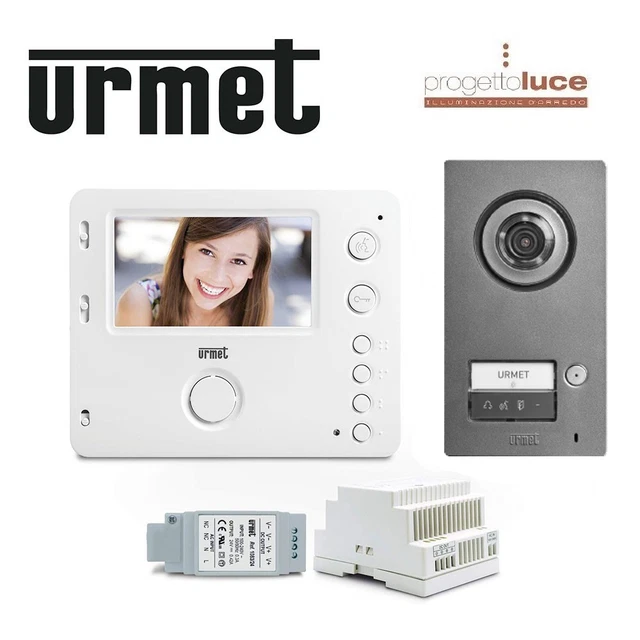 URMET 2-WIRE SINGLE-FAMILY Color Video Intercom Kit MIKRA MIRO 1722/93 £234.92 - PicClick UK