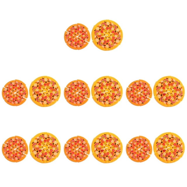 7 PCS KIDS Children Pizza Chee Le Cutting Toy Smooth and Round Corner £ ...