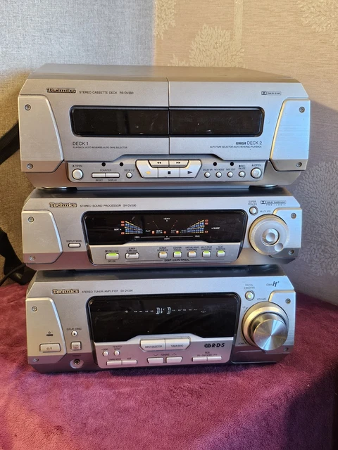 TECHNICS HI-FI STACK System RS-DV290 SA-DV290 SH-DV290 - Working £39.99 ...