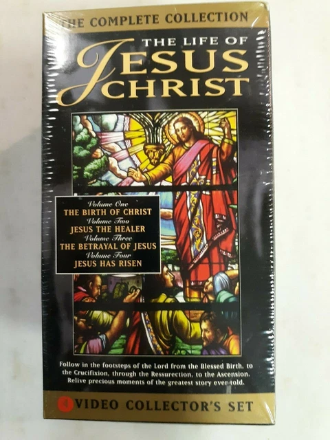 4 VHS TAPES Life of Jesus Christ NEW in shrinkwrap $20.05 - PicClick AU