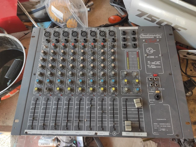 STUDIOMASTER DIAMOND MIXER 8 Canali EUR 40,00 - PicClick IT