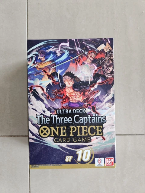 ONE PIECE CARD Game English - The Three Captains Ultimate Deck ST10 NEW $0.99 - PicClick AU
