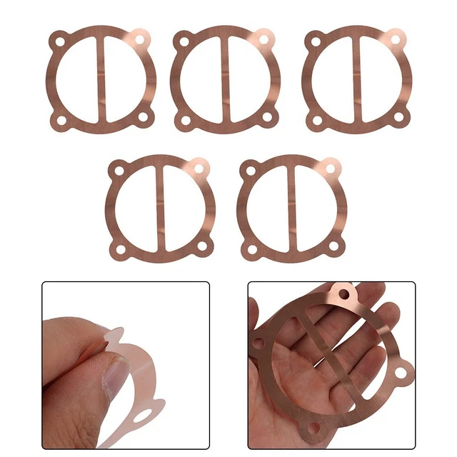 PLAQUE DE VANNE fiable joints laveuses tampon en cuivre pour compresseur d'air 5 EUR 8,96 ...