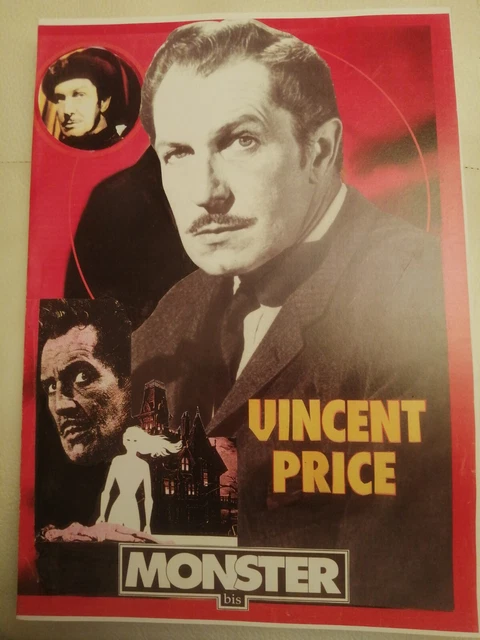 MONSTER BIS FANZINE - Vincent Price - Norbert Moutier - Comme Neuf EUR ...