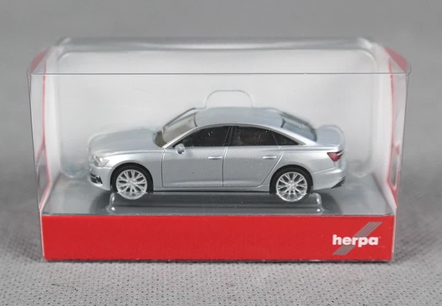 HERPA 430630-004 H0 1:87 Audi A6 Limousine, florett-silber metallic ...
