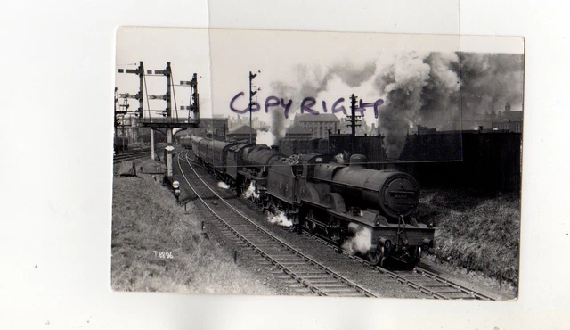 RAIL PHOTO LMS 440 Compound 1068 carlisle leaving station Cumbria CR ...