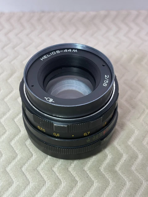 OBJECTIF HELIOS 44M f2/58 mm vintage monture URSS Bokeh M42 SERVI EUR ...
