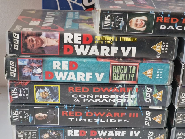 RED DWARF BUNDLE BBC VHS 13 Tapes Joblot 1990s £22.95 - PicClick UK