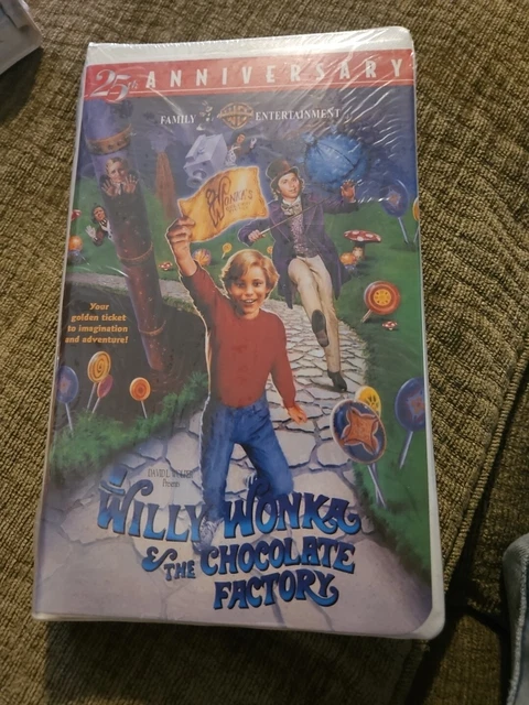 WILLY WONKA AND the Chocolate Factory VHS Factory Sealed New Vintage ...