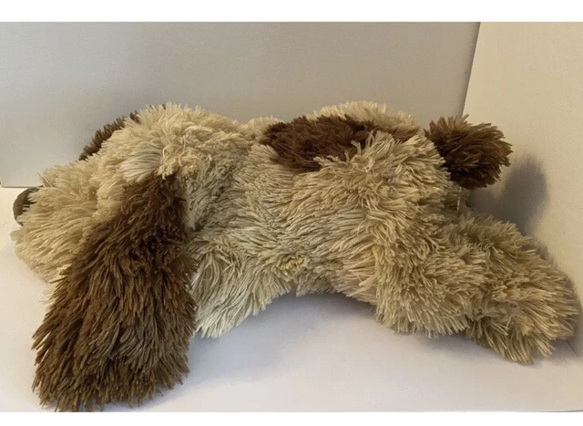 KID CONNECTION FLOPPY Elmore Beige Brown Patch Dog Soft Toy 17" £29.99 ...