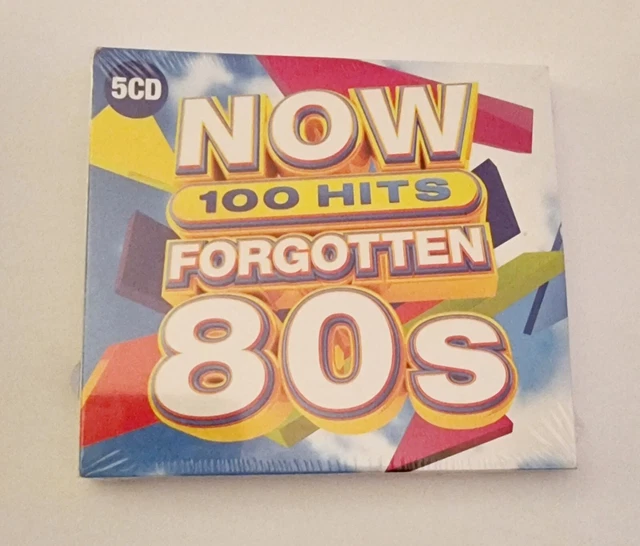 NOW 100 HITS - Forgotten '80s - Various Artists - 5 CD - [NEW/Sealed] £ ...