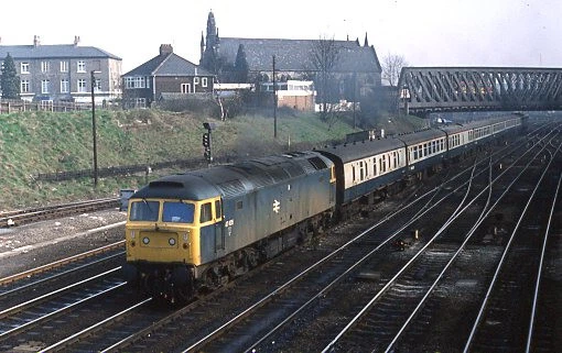 ORIGINAL COLOUR SLIDE of 47405 BR class 47 diesel loco £7.16 - PicClick UK
