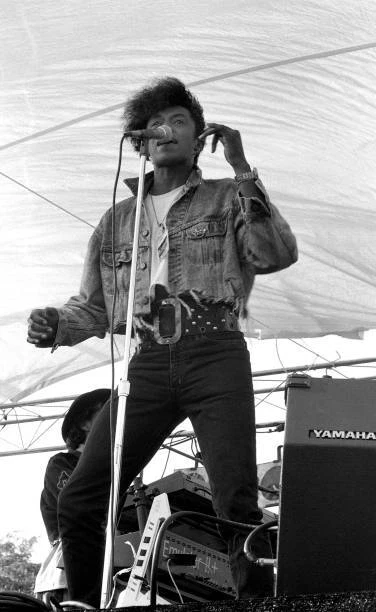 MIC MURPHY OF The System performs at Navy Pier 1987 OLD MUSIC PHOTO 12 ...