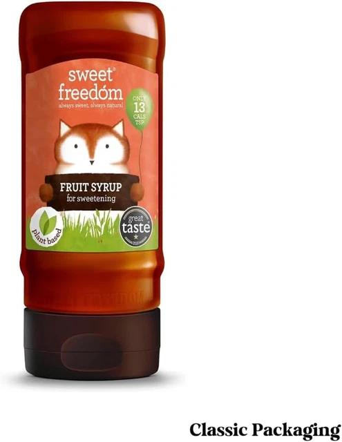 SWEET FREEDOM FRUIT Syrup - 350 G | Natural Great Taste with Sweetness ...