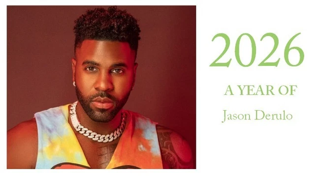 JASON DERULO 2026 Landscape Desktop Calendar £9.98 - PicClick UK