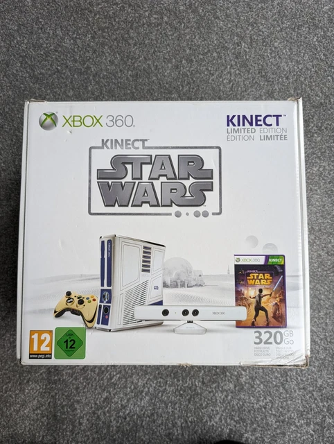 MICROSOFT XBOX 360 Star Wars Limited Edition 320GB Console with Kinect ...