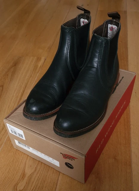 RED WING 8200 filson Chelsea Rancher alden boot black UK7.5 EU41.5 US8 ...