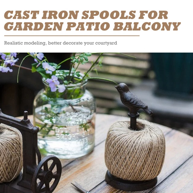 PARROT CAGE BIRDCAGE Spool Rope Rack Decorative Bobbin £25.35 - PicClick UK