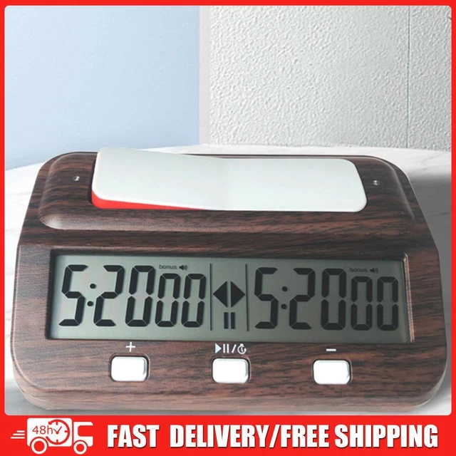 BOARD GAME STOPWATCH Digital Chess Timer Battery Powered for Family ...