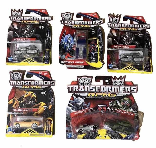 Hasbro Transformers Rpms Bundle Megatron Optimus Prime Bumblebee New 2673