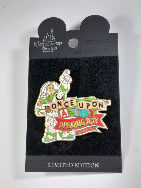 DISNEY WDW ONCE Upon A Toy Buzz Lightyear Opening Day Limited Edition ...